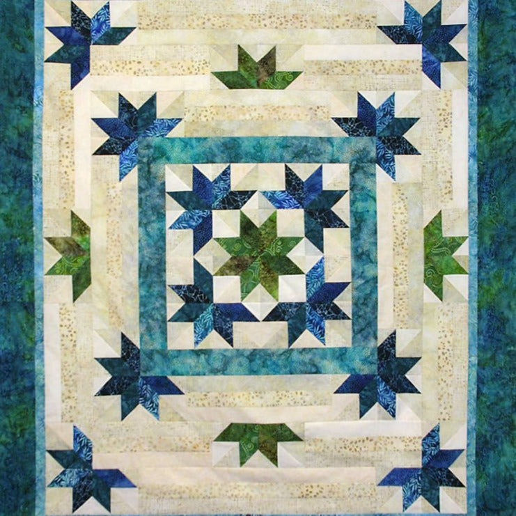 Fractured Star Quilt Pattern Broken Star PDF Quilt Pattern Etsy