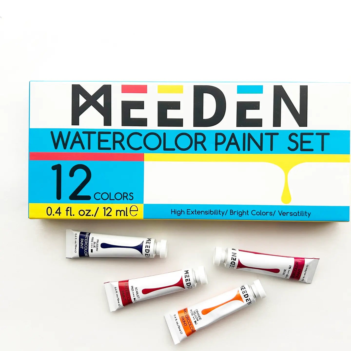 Meeden 12-Color Premium Watercolor Paint Set For Beginners – Stitchin' Post