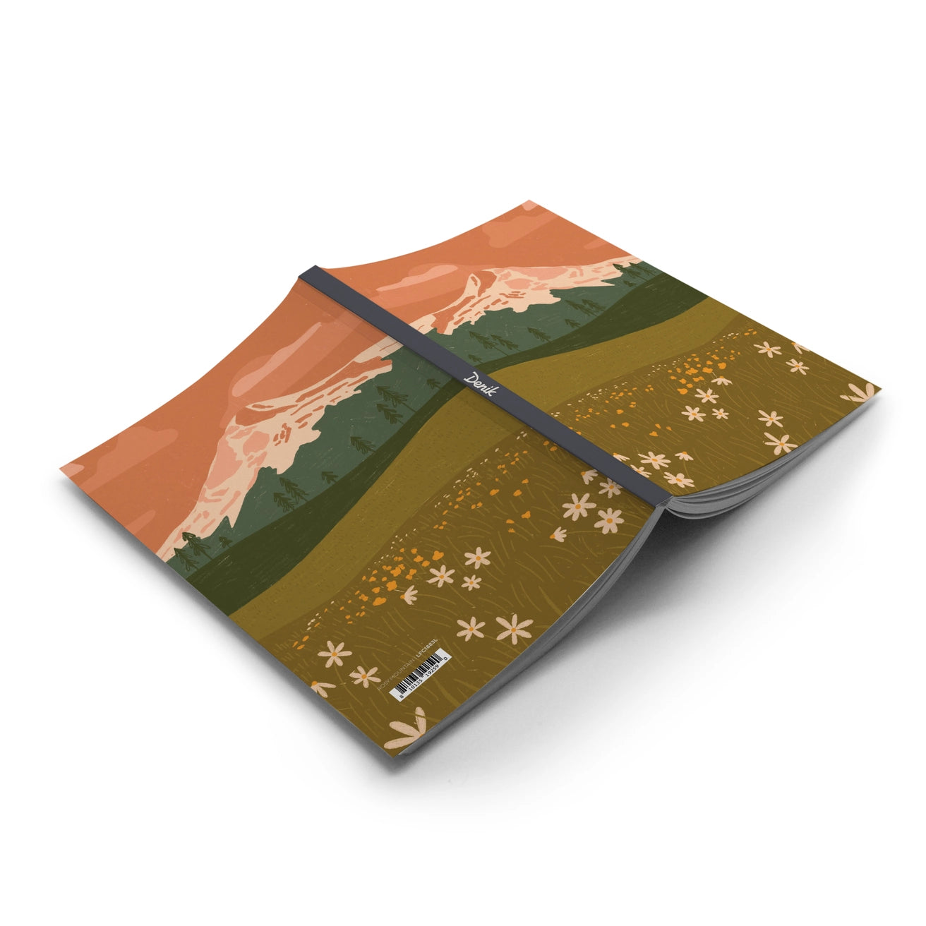 Denik - Rosy Mountains Layflat Notebook LFC1883L – Stitchin' Post