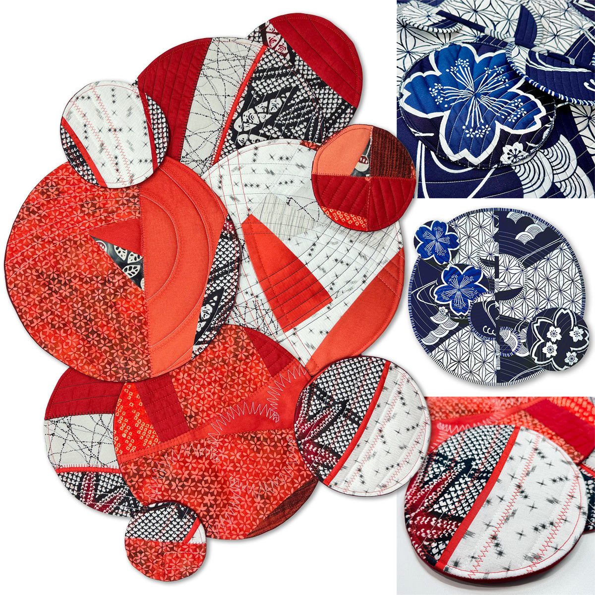 104-204 UFO Flying Disks Quilt with David Owen Hastings on 7/6 to 7/7 ...