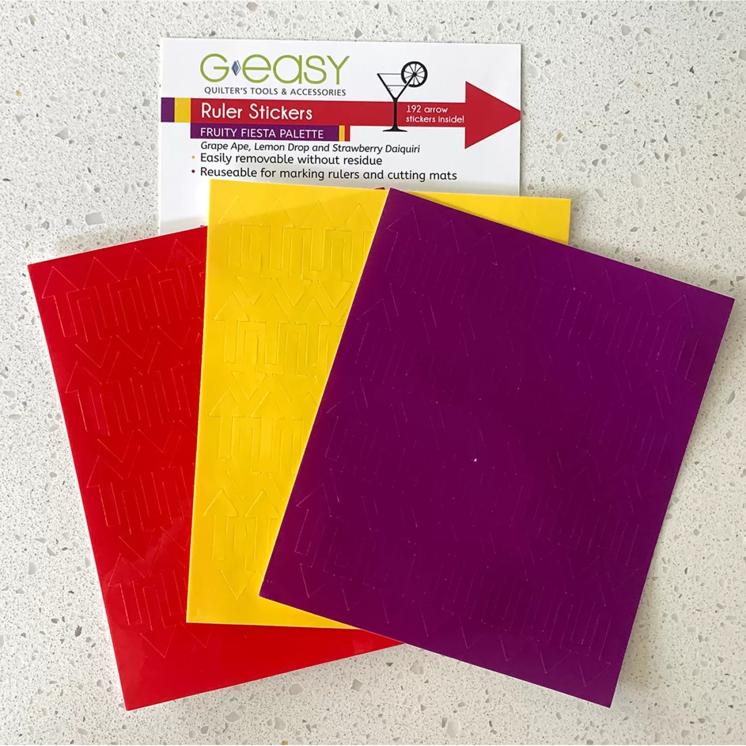 GEasy Ruler Stickers Fruity Fiesta – Stitchin' Post