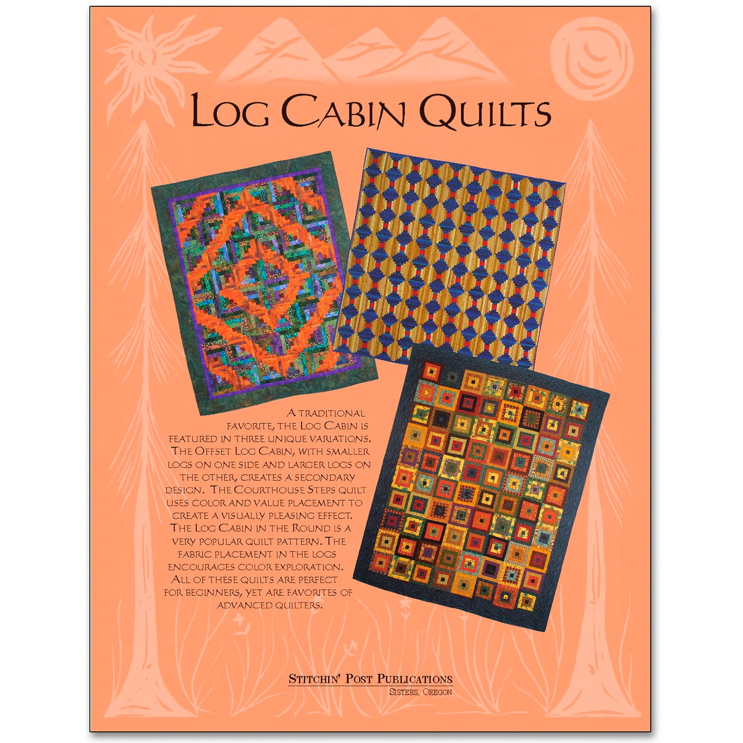 Log Cabin Quilts Pattern Stitchin Post Publications Trifold – Stitchin ...