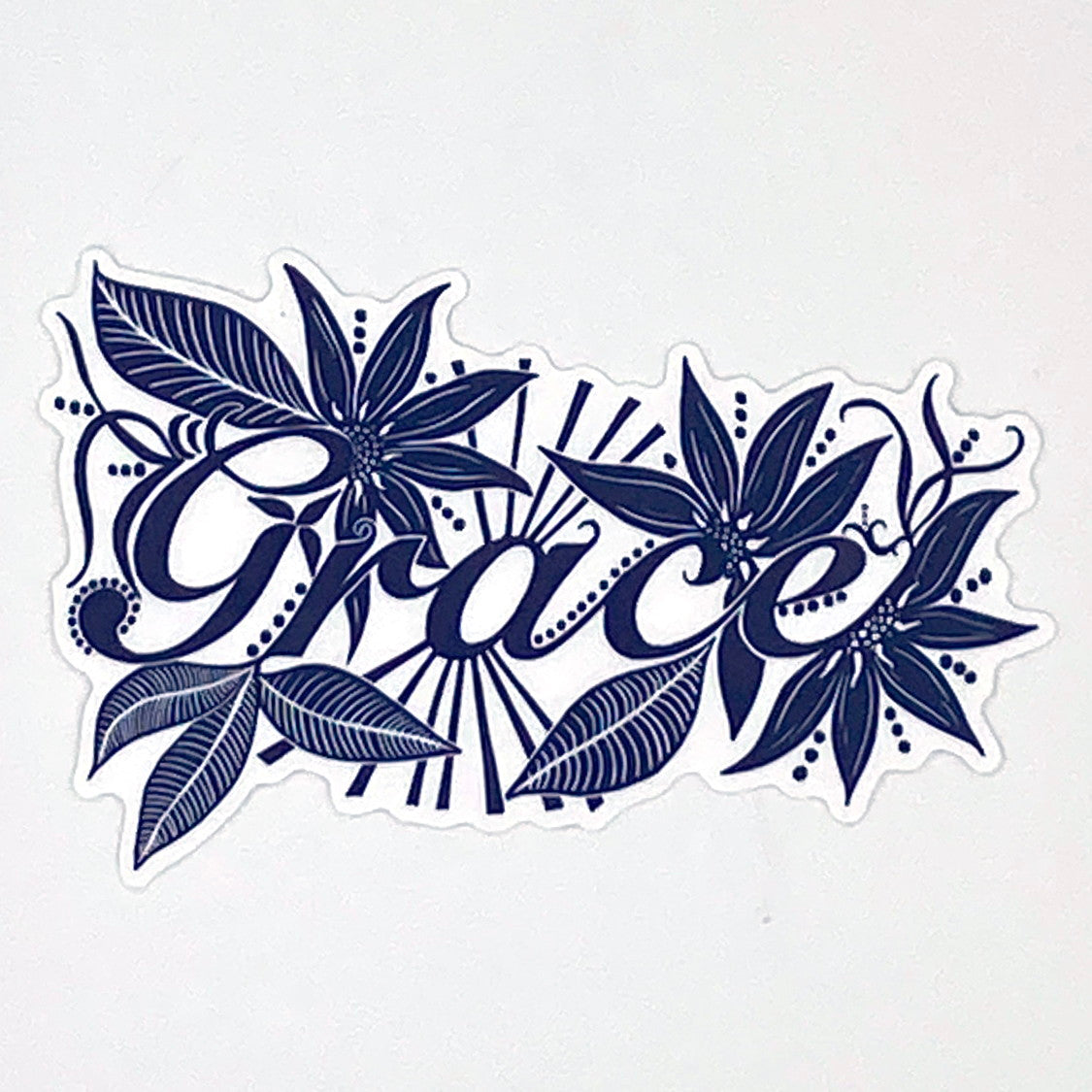 Valori Wells Block Printed Grace Sticker – Stitchin' Post