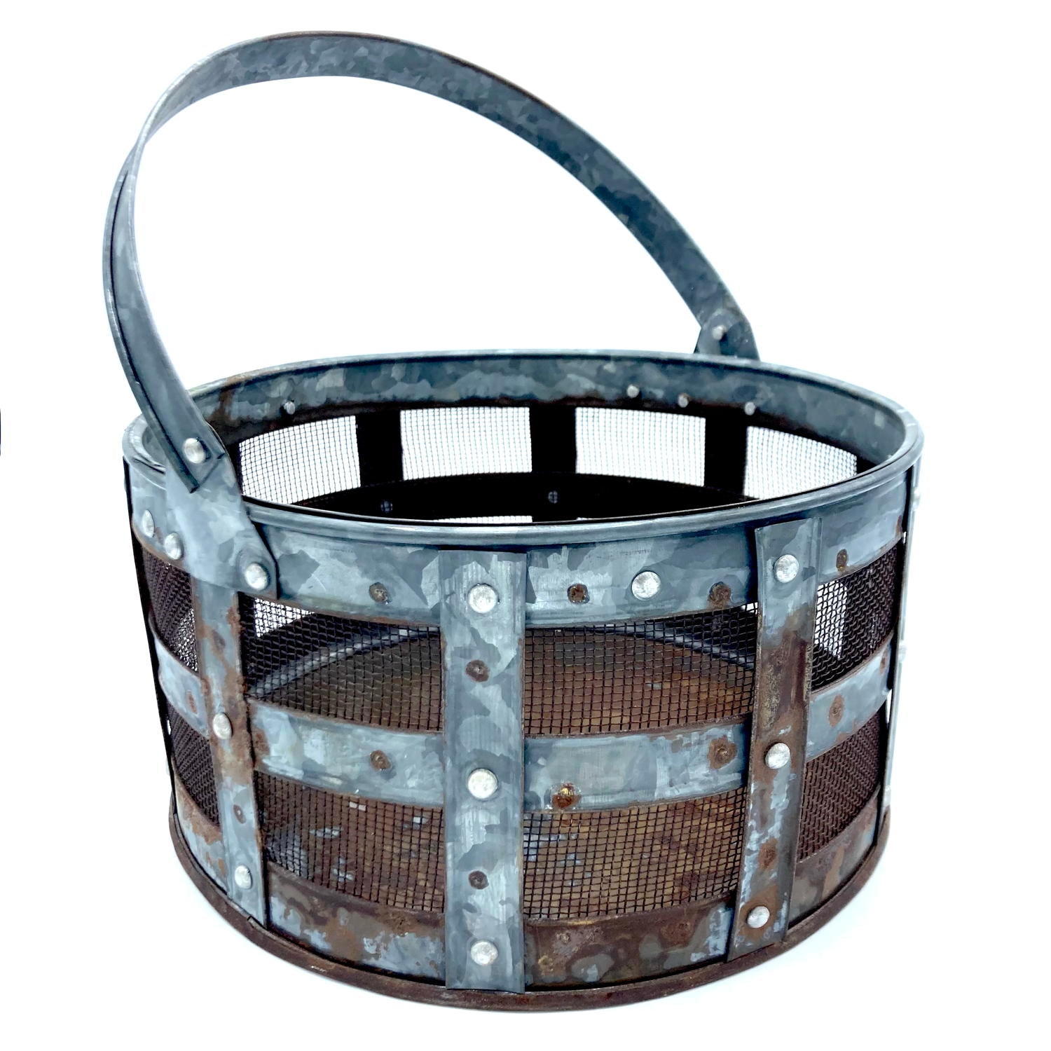 Round Screen Basket LG Kalalou – Stitchin' Post