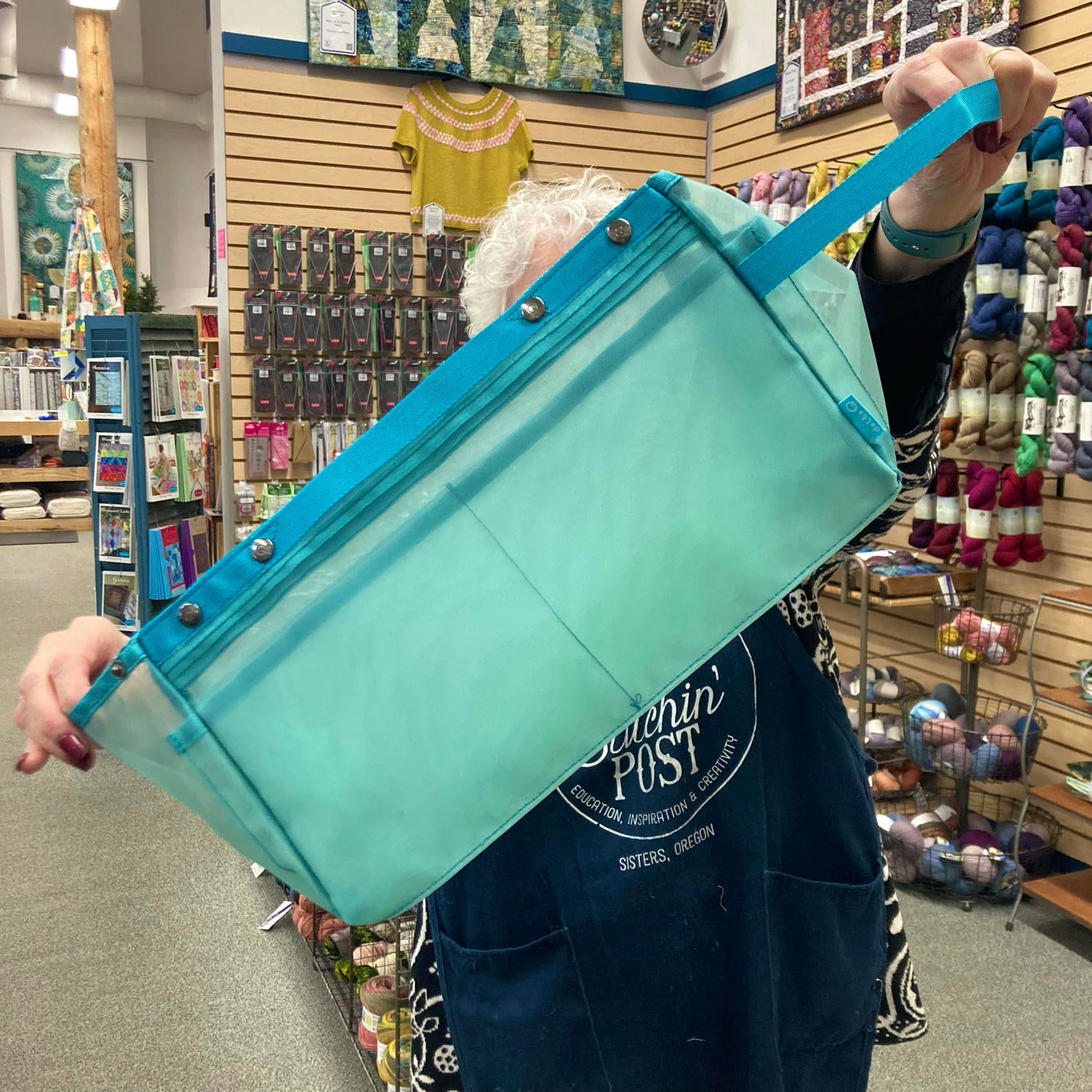 Oh Snap Sacks by Della Q Ocean LG – Stitchin' Post