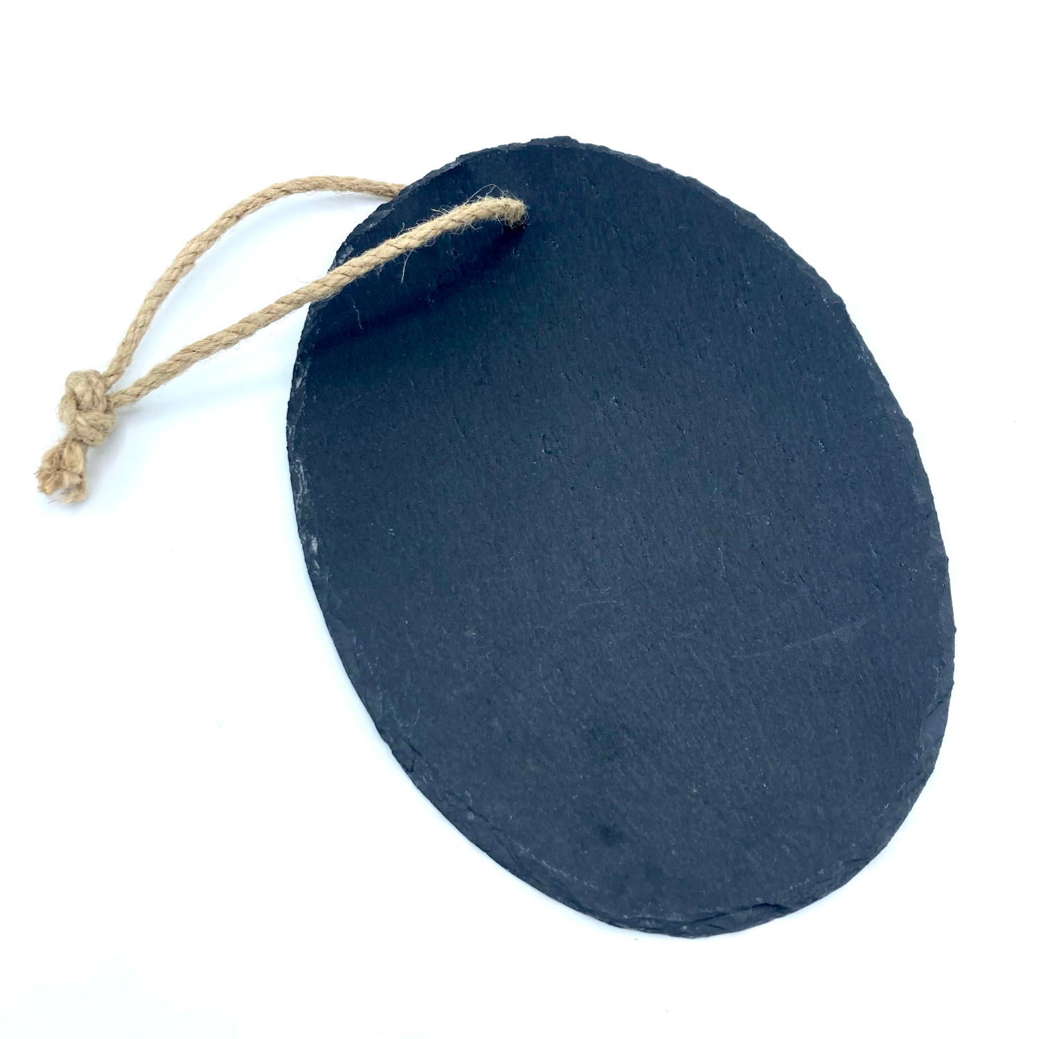 Natural Slate Wall Hanging Board - Oval – Stitchin' Post