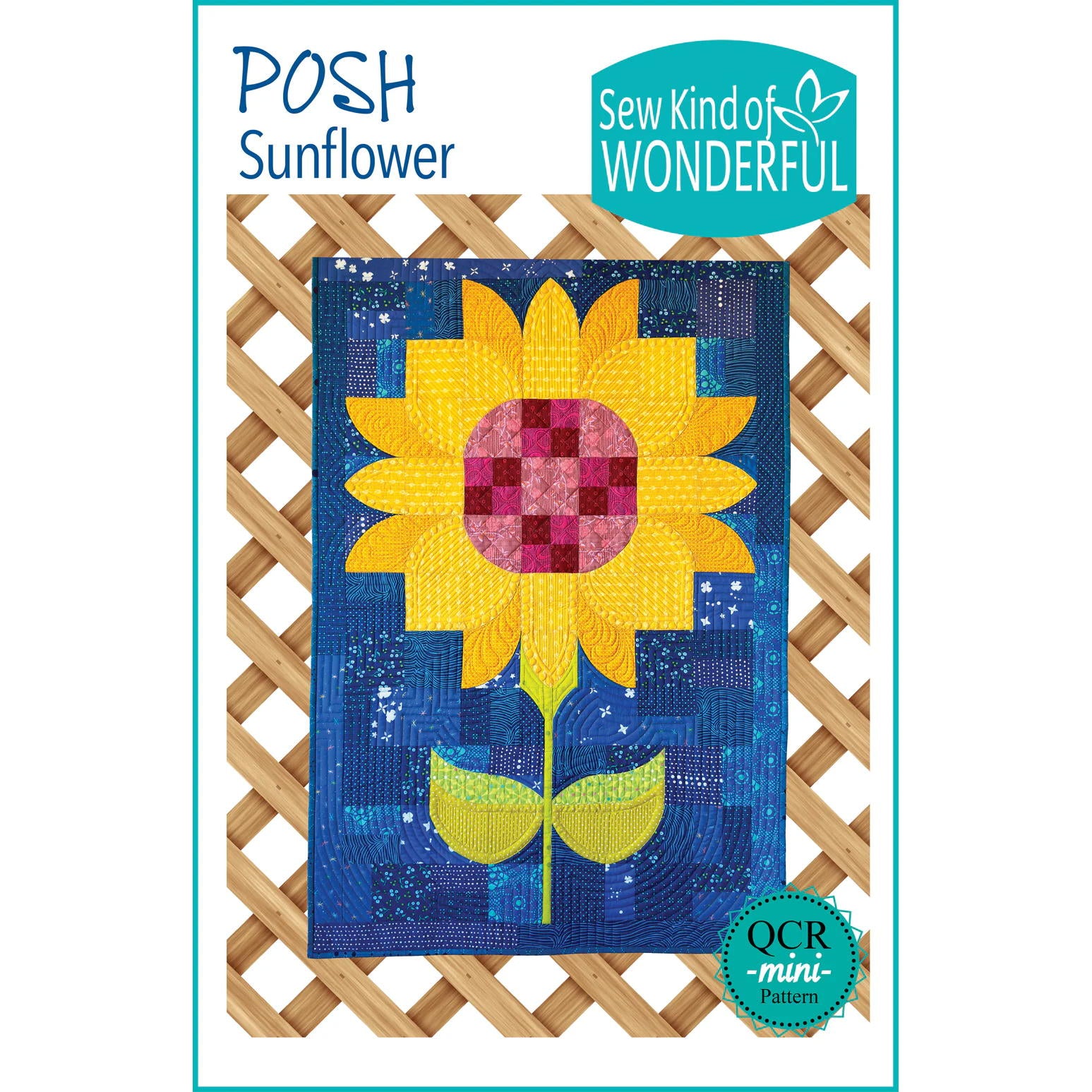 Posh Sunflower Pattern by Sew Kind of Wonderful – Stitchin' Post