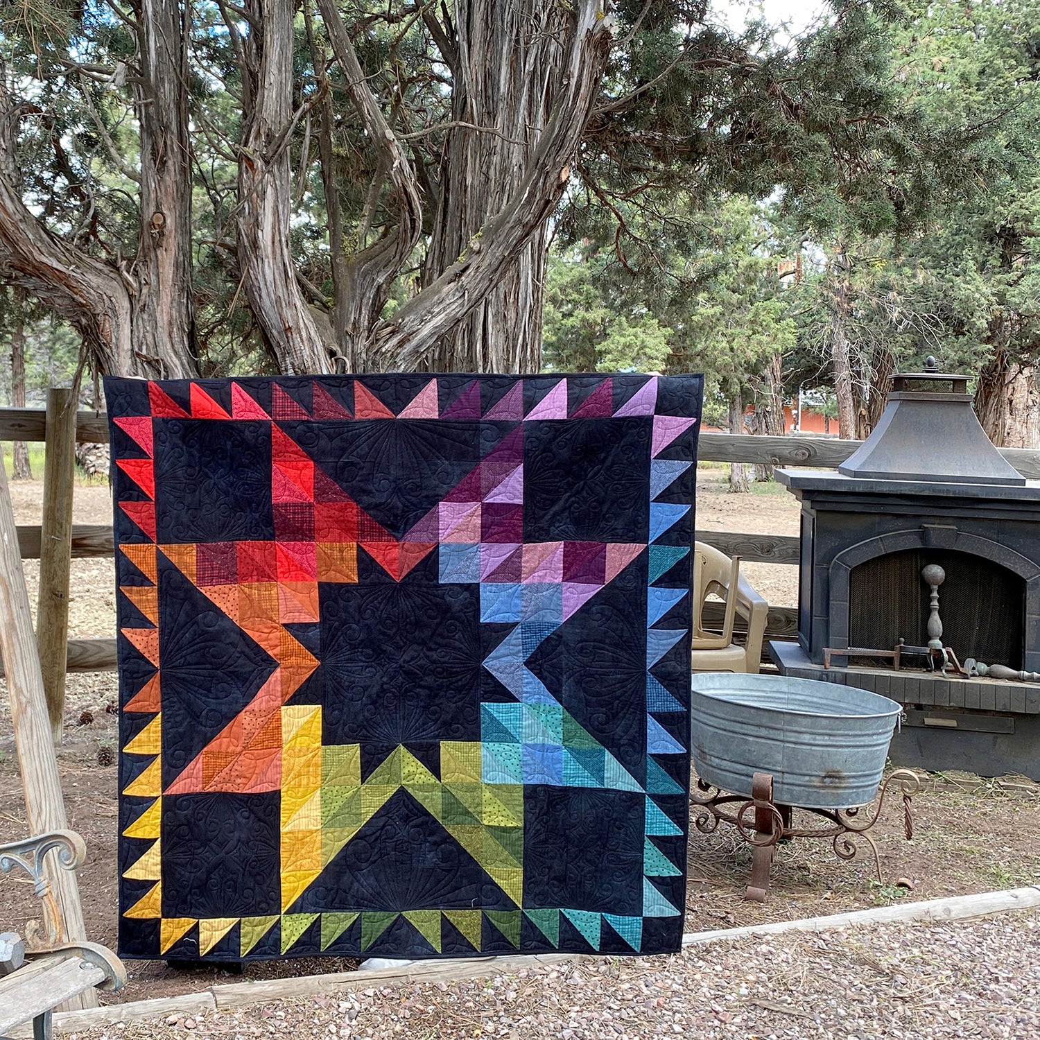 Prismic Star Sample Sale Quilt – Stitchin' Post