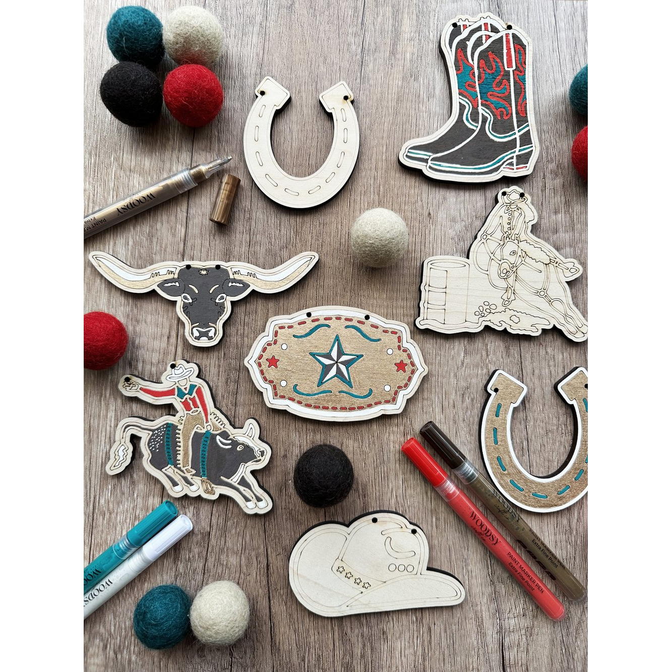 DIY Craft Kit - Rodeo by Woodsy Craft Co. – Stitchin' Post