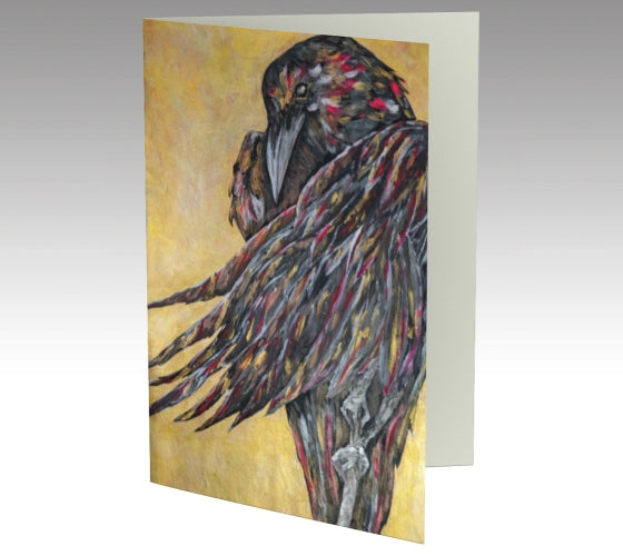 The Protector II Greeting Card by Valori Wells – Stitchin' Post
