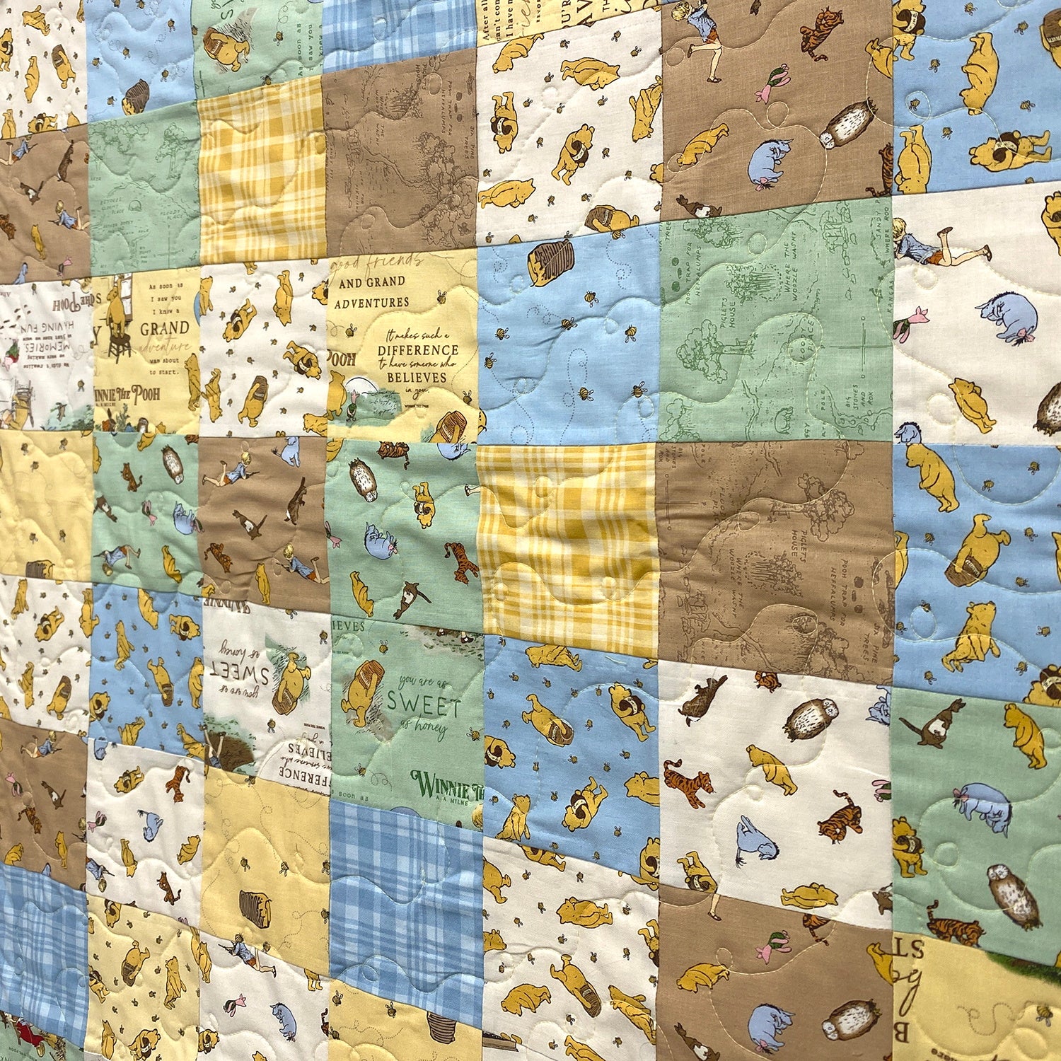 Winnie The Pooh 4 1/2" Roll Precut – Stitchin' Post