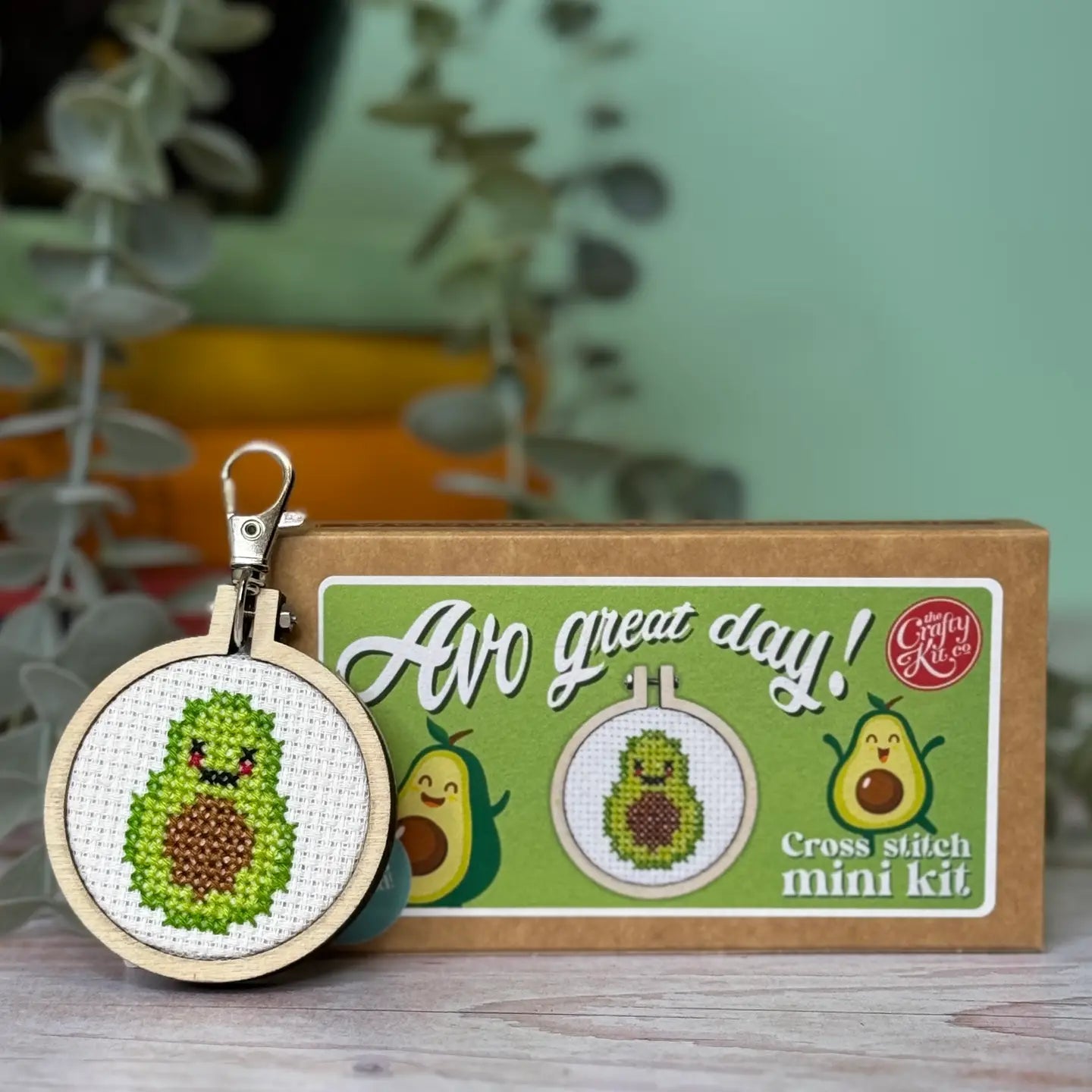 Cross Stitch Mini Kit - Avo Great Day! – Stitchin' Post