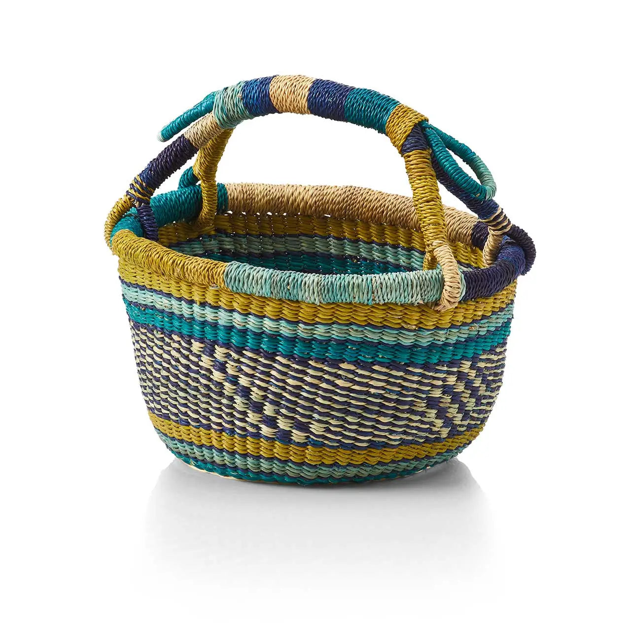 Horizontal Line Mini Market Basket 27996 – Stitchin' Post