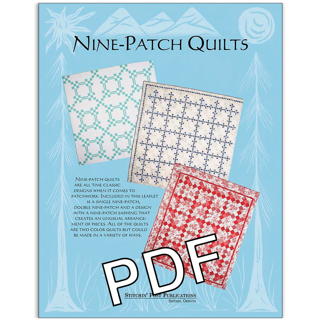 Nine-Patch Quilts Pattern - PDF Download – Stitchin' Post