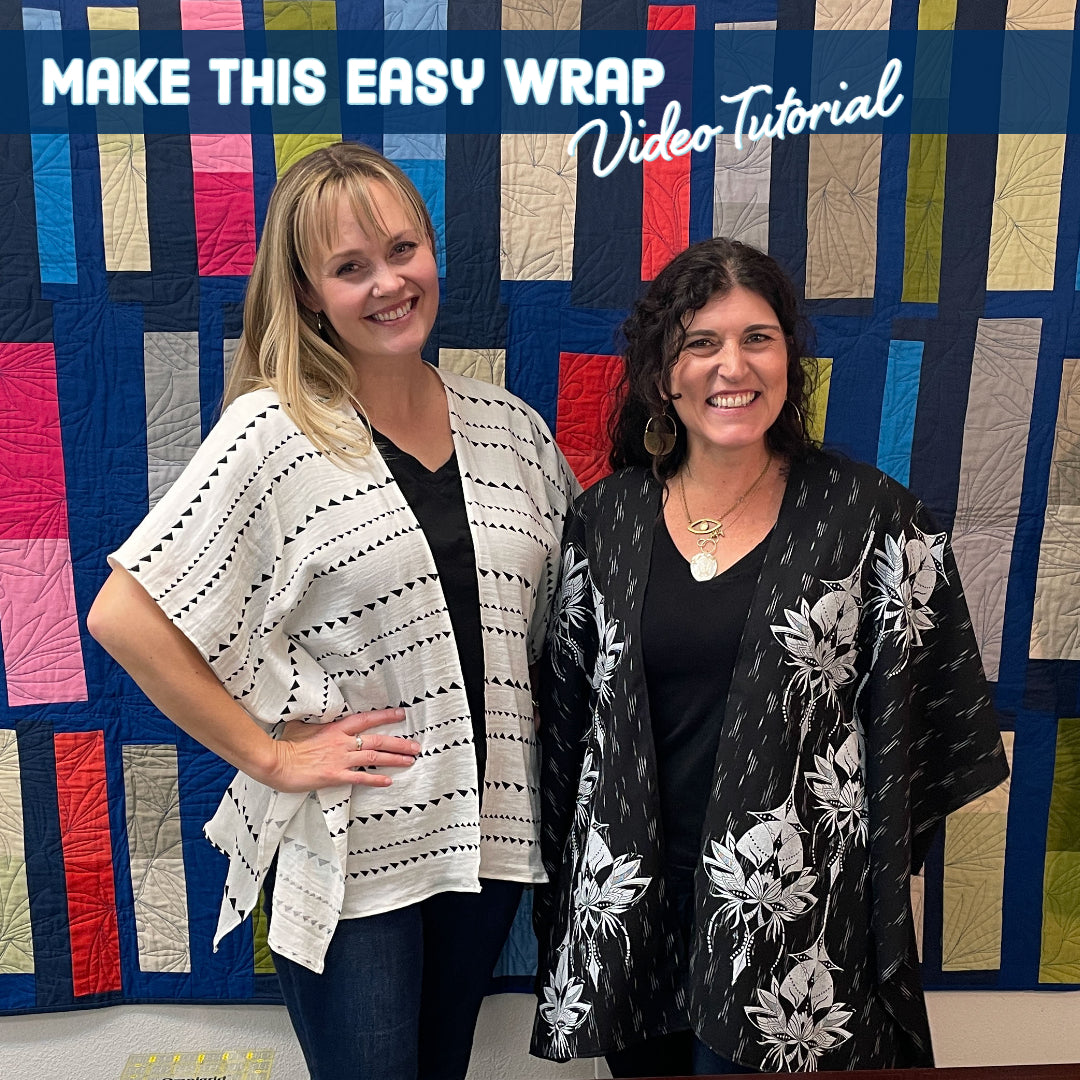 Trish Wrap - Free Downloadable Sewing Pattern – Stitchin' Post