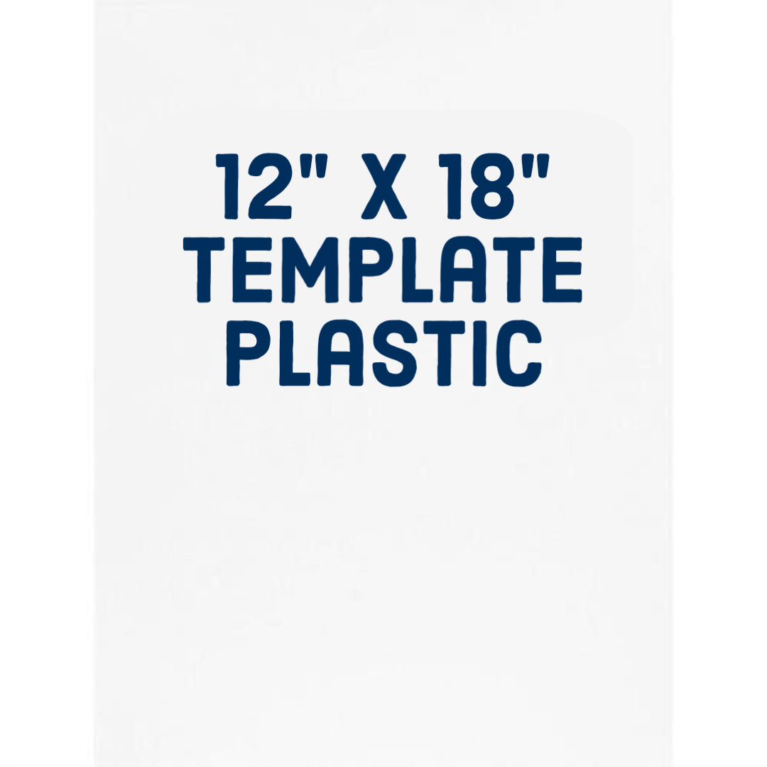 Template Plastic Clear Sheet 12 x18 – Stitchin' Post