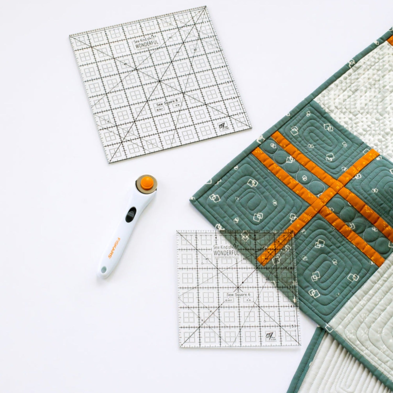 Sew Square 6 Ruler - 6" x 6" by Sew Kind of Wonderful – Stitchin' Post
